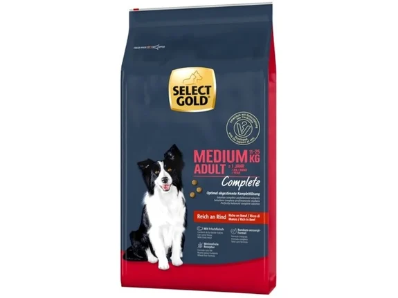 Select Gold Complete Medium Adult govedina 12 kg