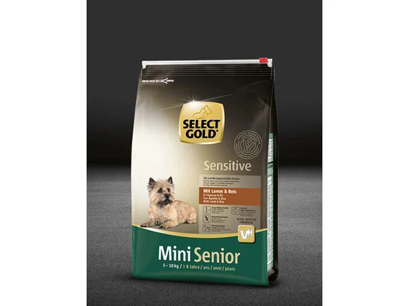 Select Gold Sensitive Mini Senior jagnjetina i pirinač 4 kg