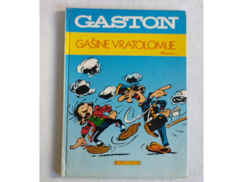 strip GASTON br. 4 Gašine vratolomije