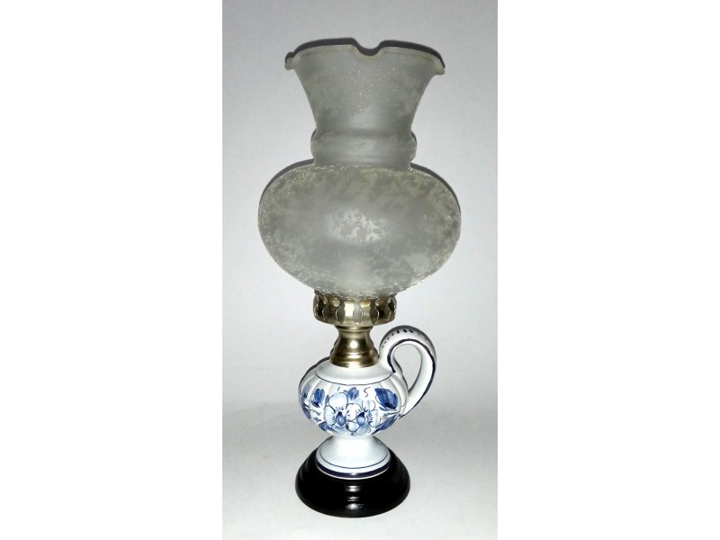 LAMPA - MAJOLIKA, DELFT, 32cm