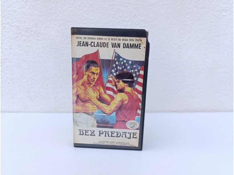 Bez predaje - Jean-Claude Van Damme VHS - Redji