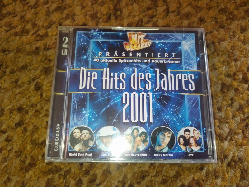 Hitbreaker Präsentiert Die Hits Des Jahres 2001