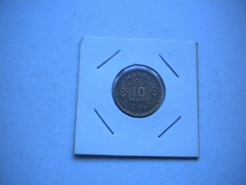 10 FRANC 1371(1952) - MAROCO