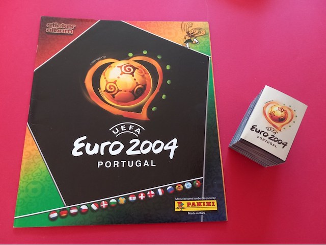 PANINI EURO 2004 PORTUGAL *** SET I ALBUM