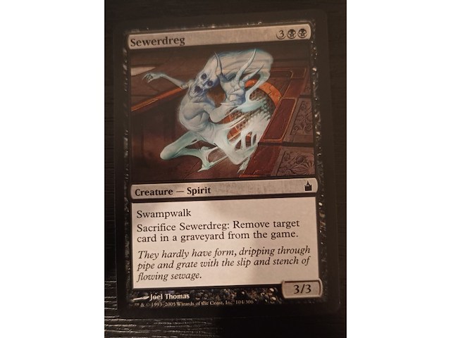 Magic The Gathering - Sewerdreg