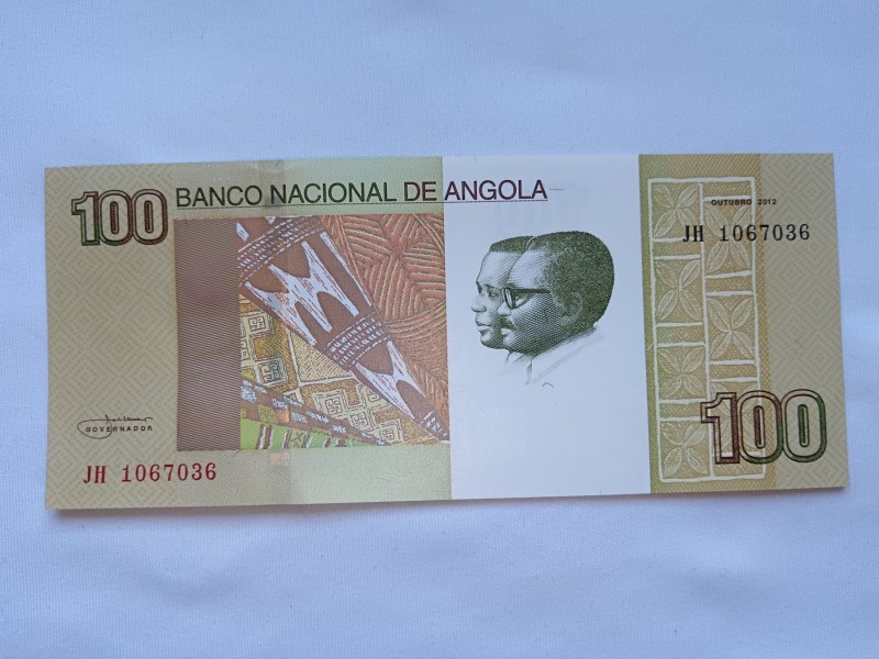 Angola 100 kvanza,2012 god.UNC,retko