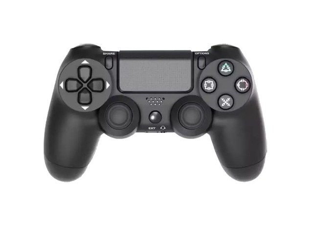 JPD-Wireless-Thrillershock PC/PS4 BLACK Gembird Bezicni gamepad sa dvostrukom vibracijom v2