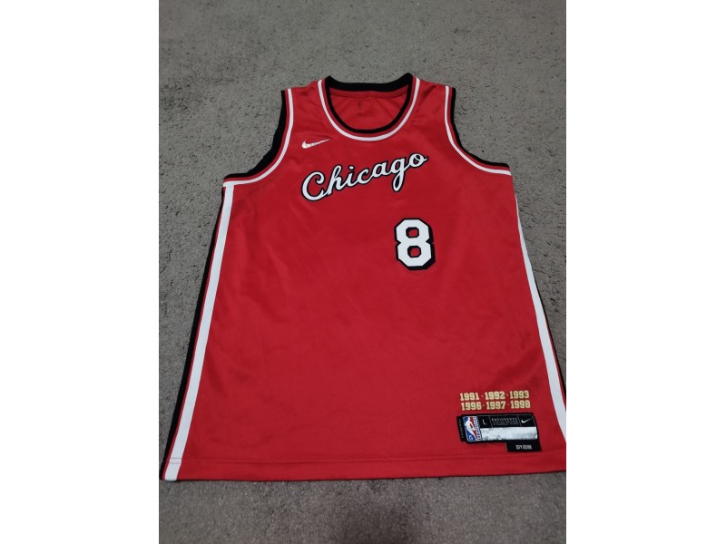 Zach Lavine 8 Nike NBA 75th Bulls City edition M