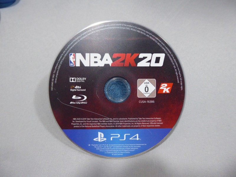 NBA 2K20 PS4, košarka za PlayStation 4