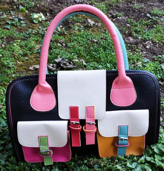 NOVA sarena torba 39 x 25 x 13 cm