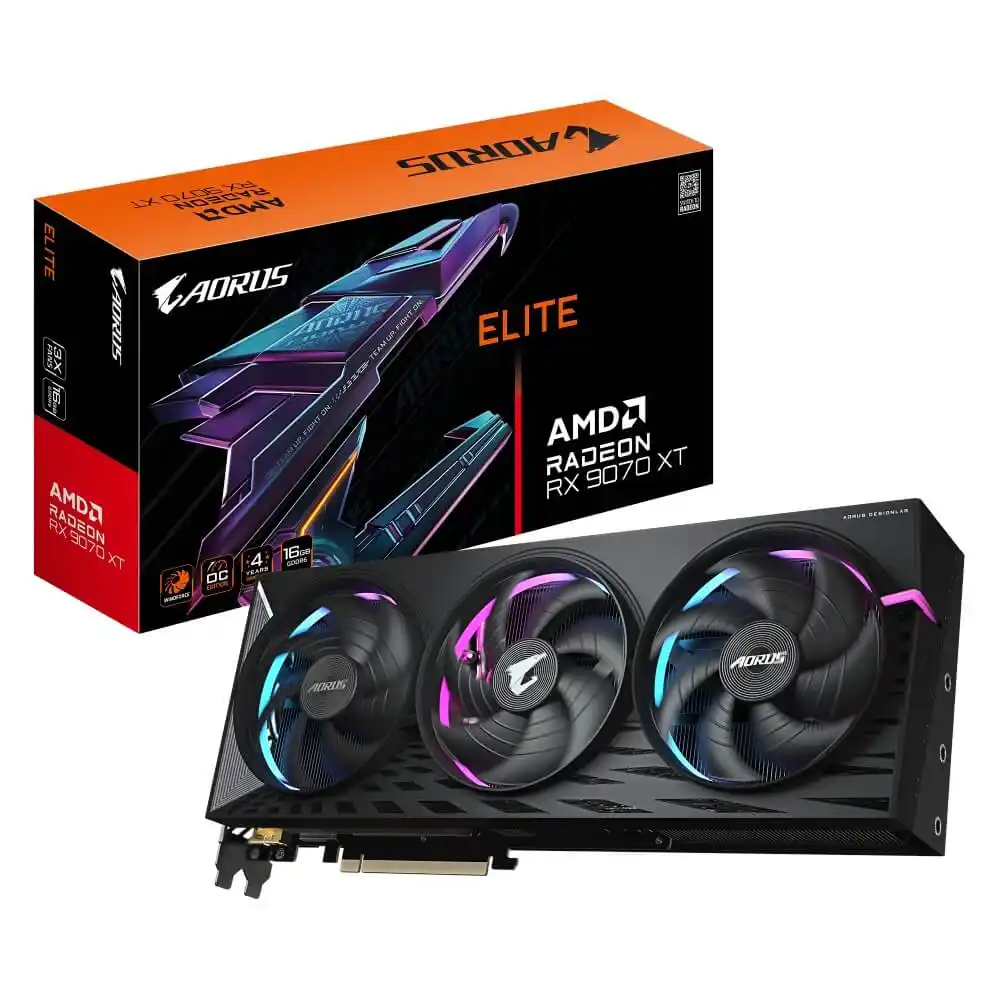 GRAFIČKA KARTA GIGABYTE RX9070XT GDDR6 16GB GV-R9070XTAORUS E-16GD 256BIT 2XDP/2XHDMI