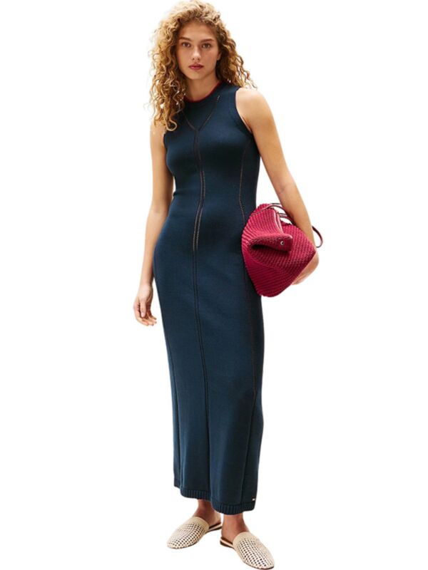 Tommy Hilfiger - Pletena maxi haljina
