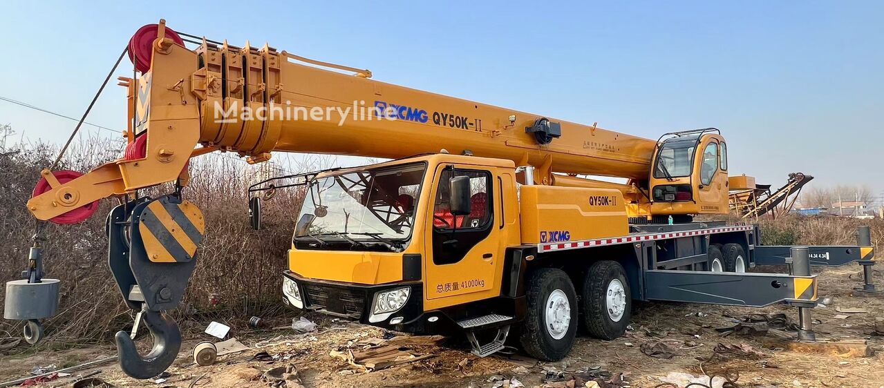 XCMG QY50K-II 50 ton secondhand 50t truck crane pokretna dizalica