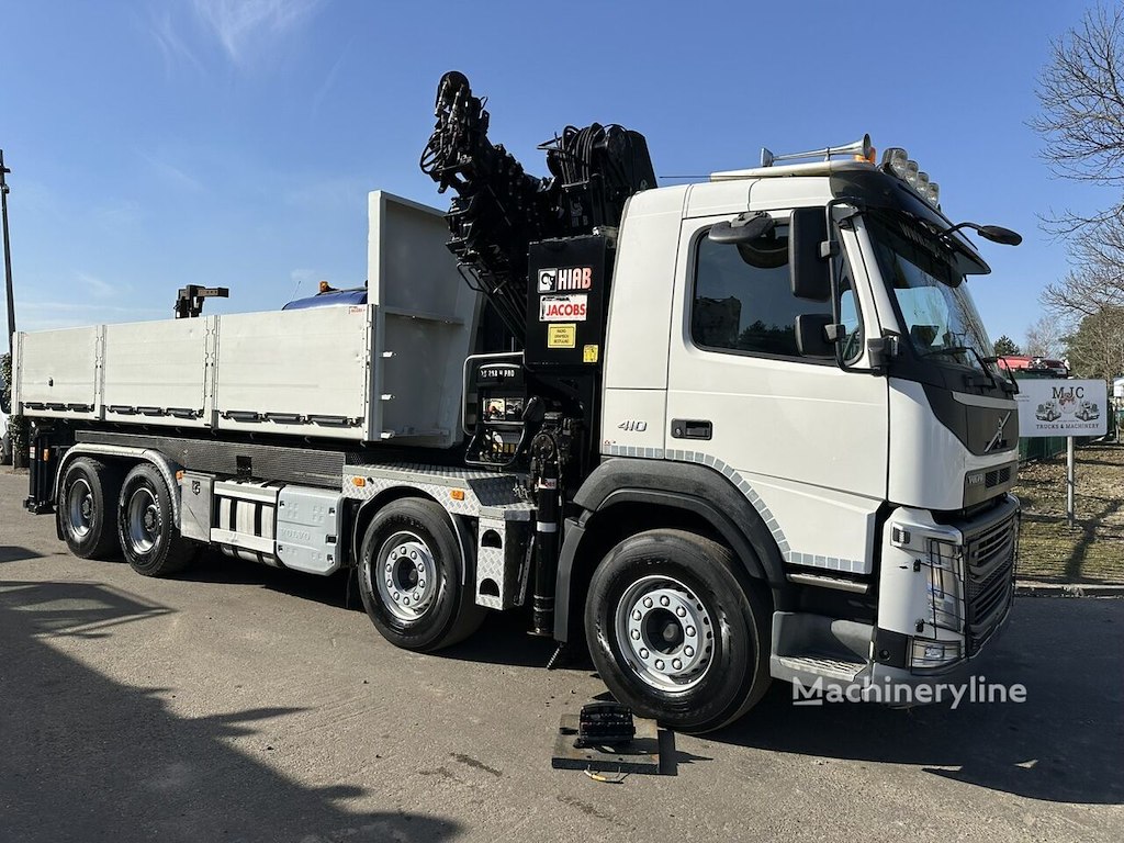 Volvo FM 410 8x4 + KRAN HIAB 288 E-8 HIPRO (25m) + ROTATOR + RADIO + C pokretna dizalica