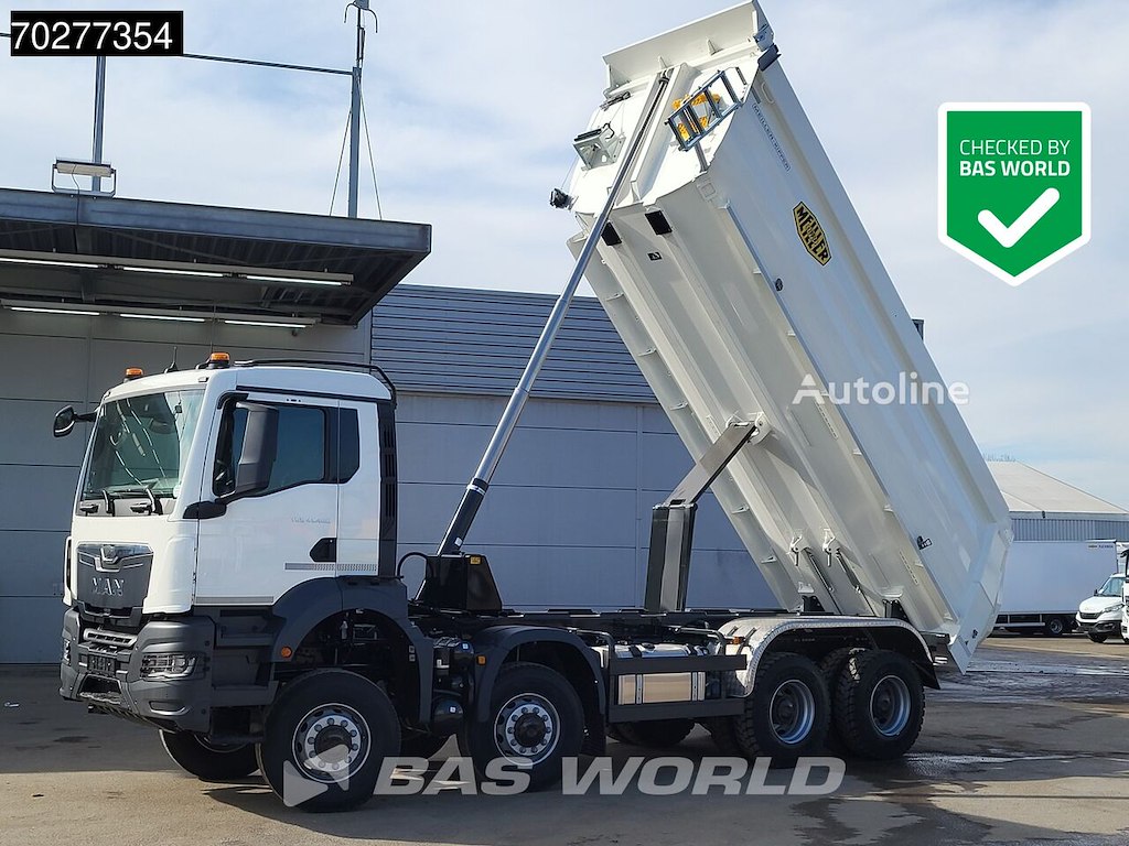 Novi MAN TGS 41.480 8X6 20m3 Meiller Big-Axle Automatic Steelsuspension E kiper