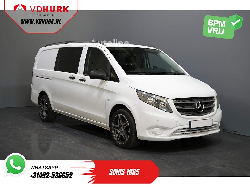 Mercedes-Benz Vito 114 CDI DC Dubbel Cabine BPM VRIJ! 17'' Airco/ LMV/ Cruise/ minibus furgon