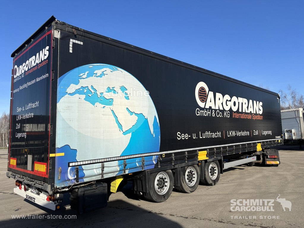 Schmitz Cargobull Curtainsider Mega poluprikolica sa kliznom ceradom