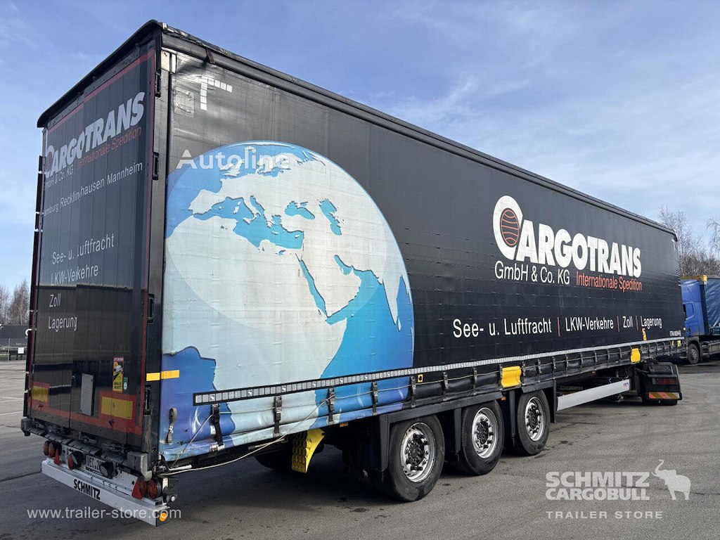 Schmitz Cargobull Curtainsider Mega poluprikolica sa kliznom ceradom