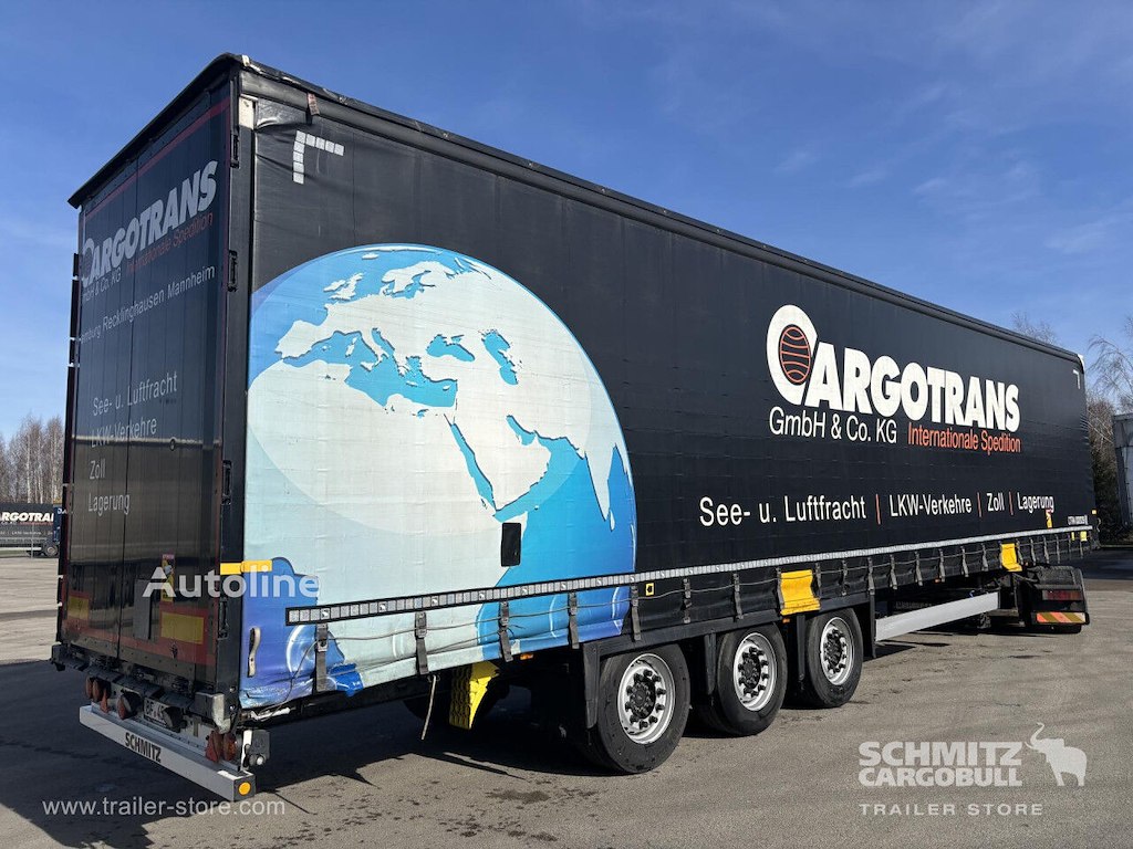 Schmitz Cargobull Curtainsider Mega poluprikolica sa kliznom ceradom