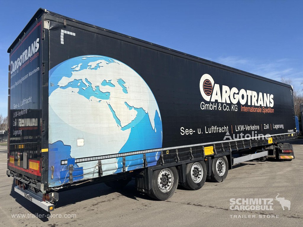 Schmitz Cargobull Curtainsider Mega poluprikolica sa kliznom ceradom