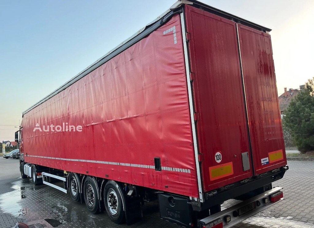 Schmitz Cargobull Curtainsider Semi-trailer poluprikolica sa kliznom ceradom