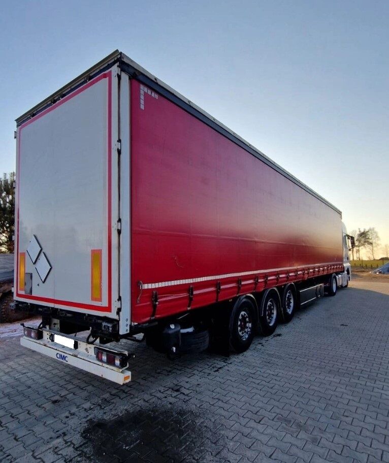 CIMC Standard Curtainsider Semi-trailer poluprikolica sa kliznom ceradom