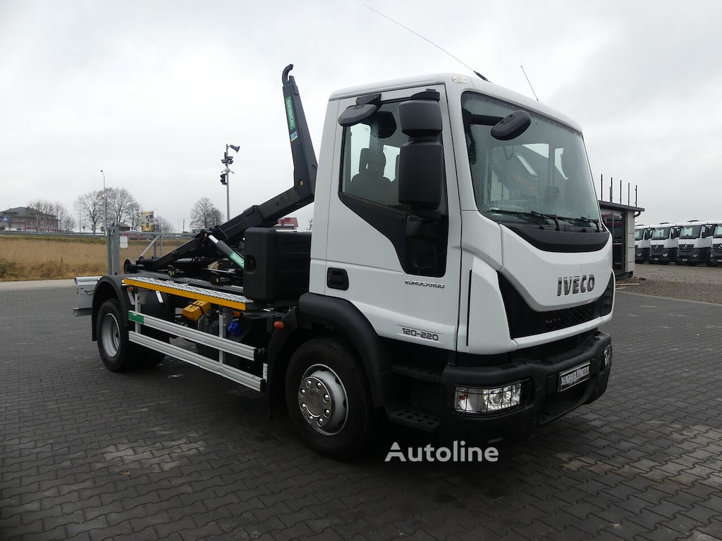 IVECO EUROCARGO 120E-220 / HAKOWIEC / EURO 6 / NISKI PRZEBIEG / MANUAL kamion rol kiper