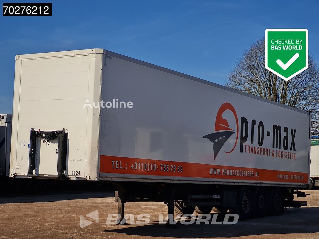 Kögel S24-3 NL-Trailer TÜV 11/25 Tailgate Lift Axle LBW furgon poluprikolica