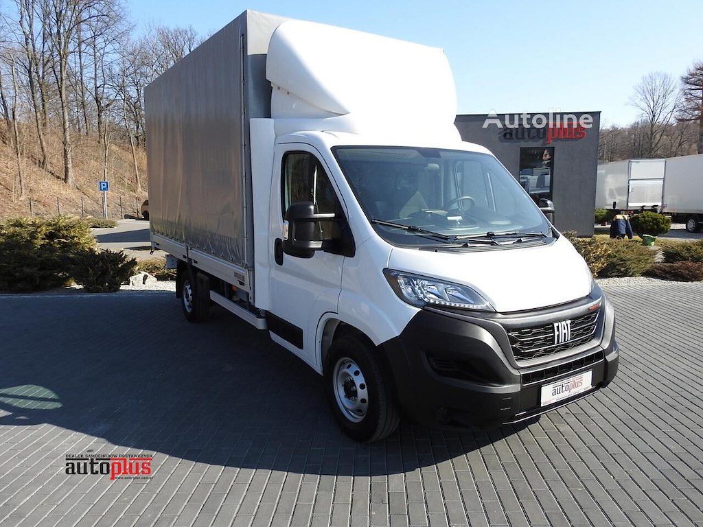 FIAT DUCATO  PLANDEKA 8 PALET LEDY KLIMATYZACJA 180KM [ W42761 ] kamion s ceradom < 3.5t