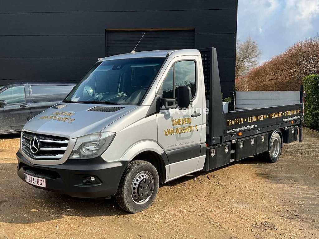 Prodaje se Mercedes-Benz Sprinter 514 CDI kamion s ravnom platformom < 3.5t na aukciji