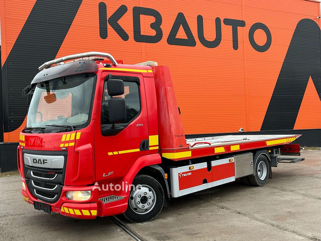 DAF LF 210 4x2 TEVOR ZP30A1 / PLATFORM L=5350 mm autotransporter