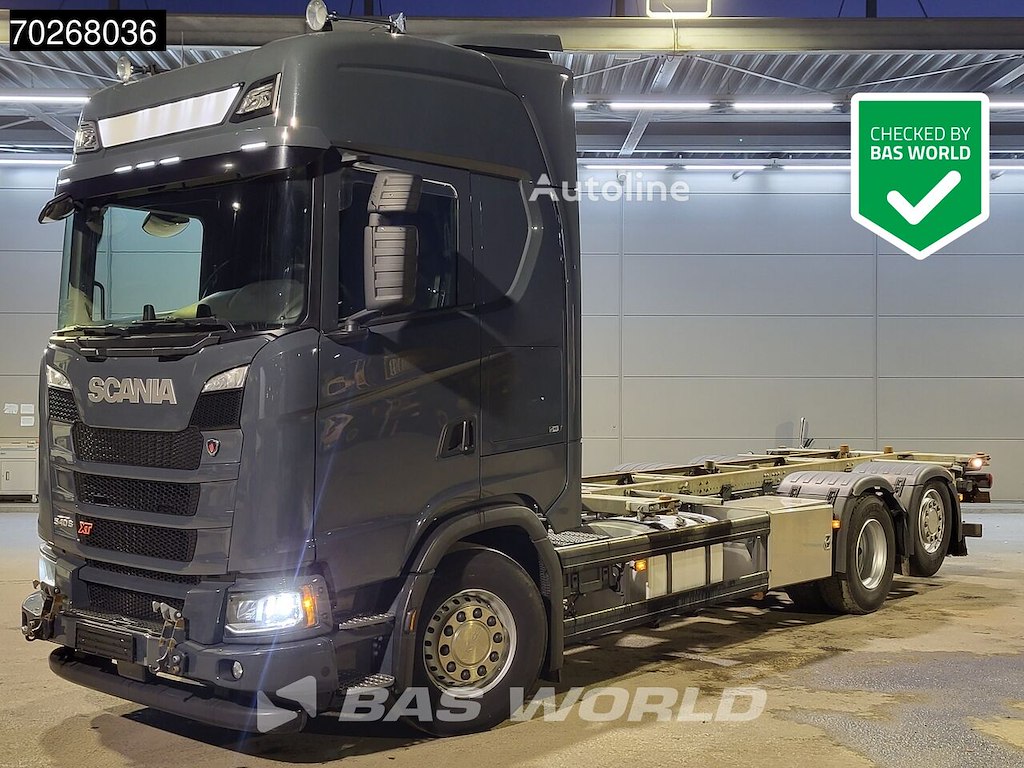 Scania S540 6X2 Retarder Euro 6 ACC Navi ADR Euro 6 vozilo za prevoz kontejnera