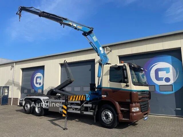 DAF CF 85.340 6X2 Euro 3 - Haakarm containersystem - Hooklift - Abro kamion sa kukom za podizanje tereta