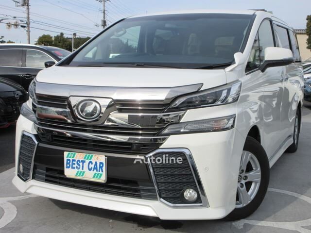 Toyota VELLFIRE minivan