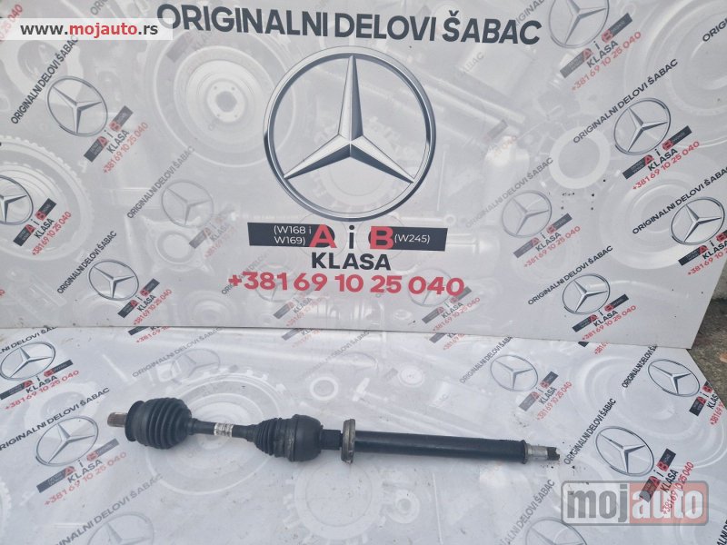 Poluosovina dugačka Mercedes B w245 2005 do 2011