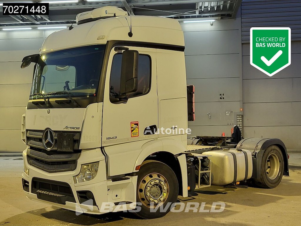 Mercedes-Benz Actros 1843 Actros 4X2 StreamSpace Retarder Stanklima PTO tegljač