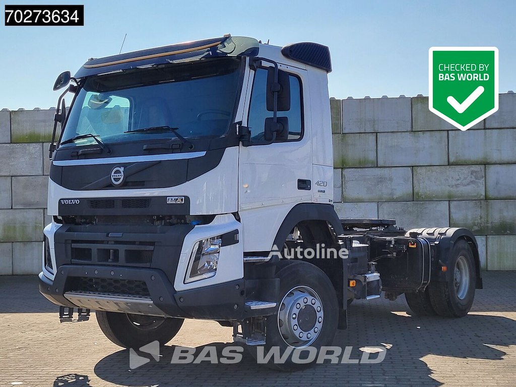 Volvo FMX 420 4X4 4x4 Allrad Big-Axle Drumbrakes Hydraulik tegljač