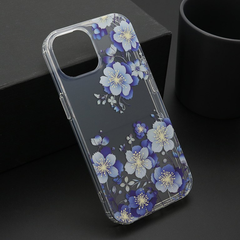Zastitna maska (futrola) FLOWER - iPhone 15 DZF8 (MS)