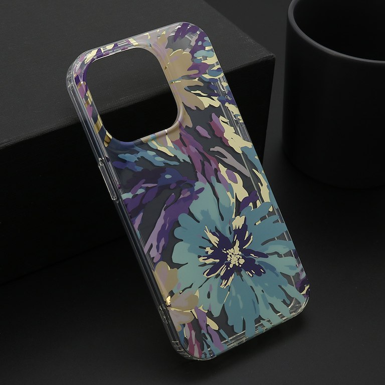 Zastitna maska (futrola) FLOWER - iPhone 15 Pro (6.1) DZF5 (MS)