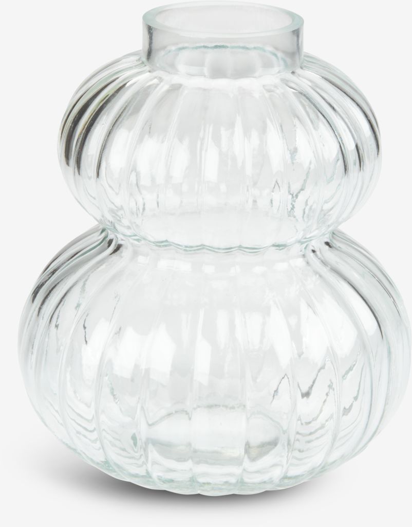 Vase BUSTER Ø14xH16cm clear