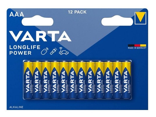 Varta baterija Longlife Power LR03 7+3 gratis