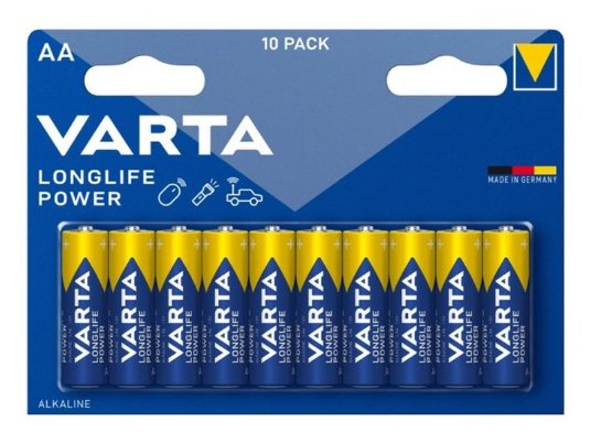 Varta baterija Longlife Power LR6 7+3 gratis