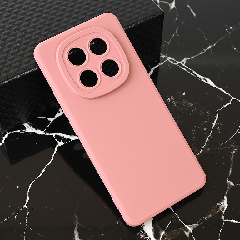 Zastitna maska (futrola) Teracell Giulietta - Xiaomi Redmi Note 14 Pro Plus 5G mat tamno roze