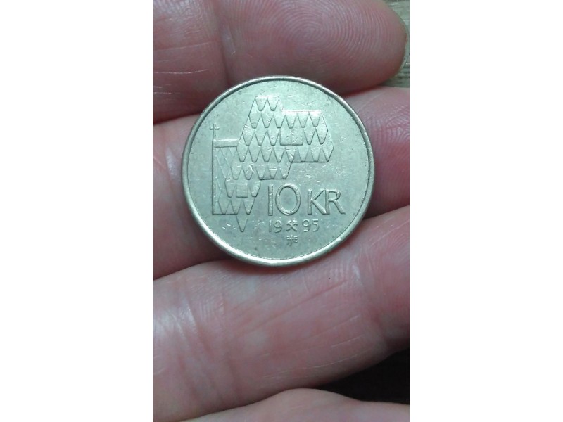 KO 521 - Norveška - 10 kr 1995 - VF -