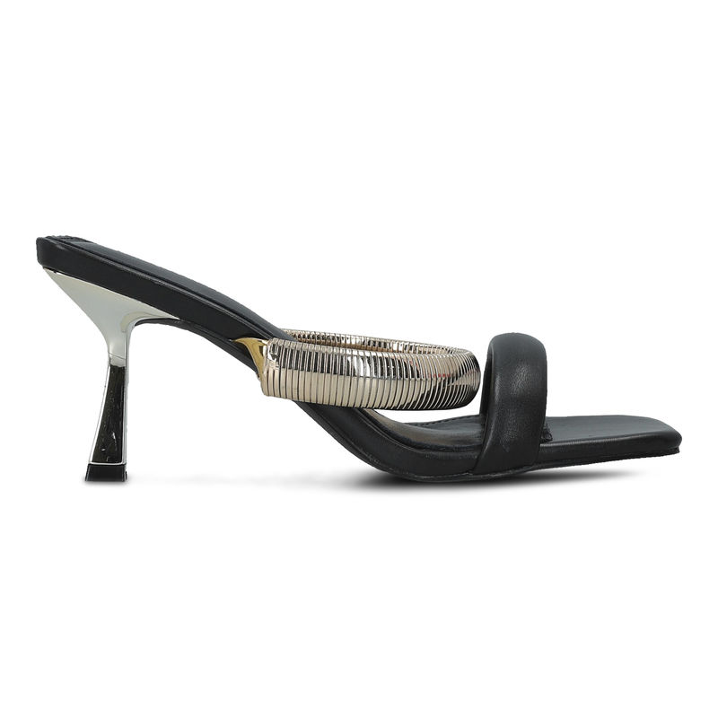 Ženske sandale Lola By Maite Heeled Sandals With Metallic Strap