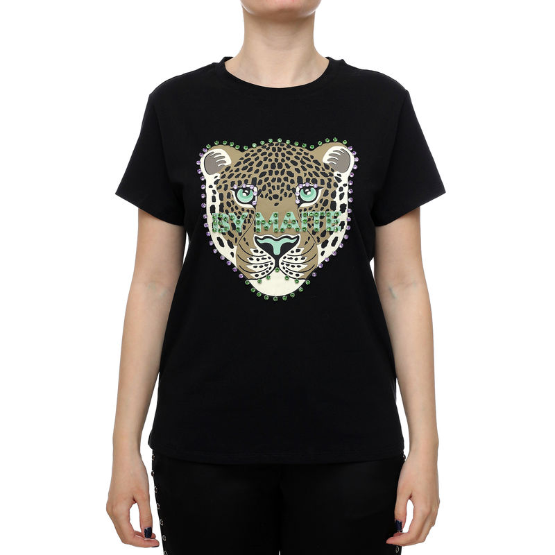 Ženska majica Lola By Maite Leopard T-Shirt