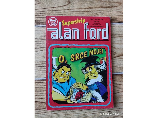 Alan Ford-O,srce moje