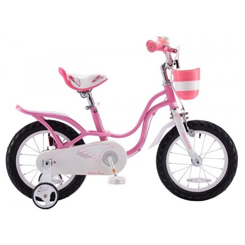 Bicikl Royal Baby Little Swan 16in pink BIC-RB18-16-P