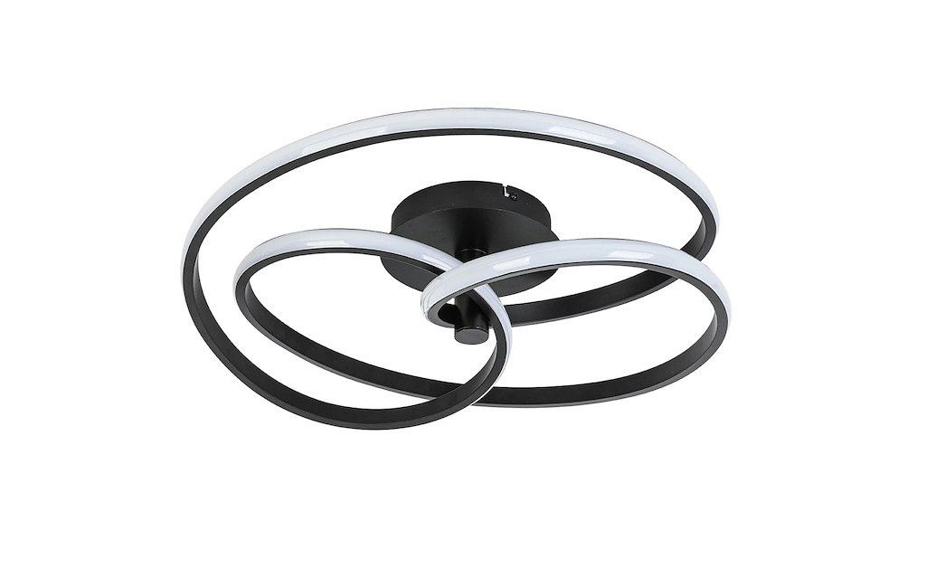 Plafonjera Olivia LED crna
