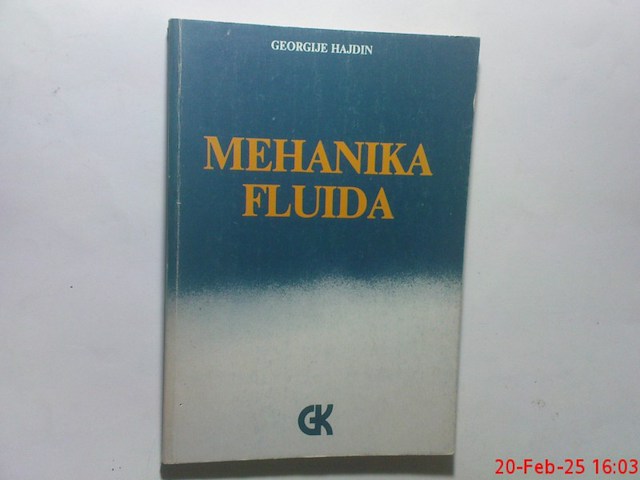 GEORGIJE HAJDIN  - MEHANIKA  FLUIDA